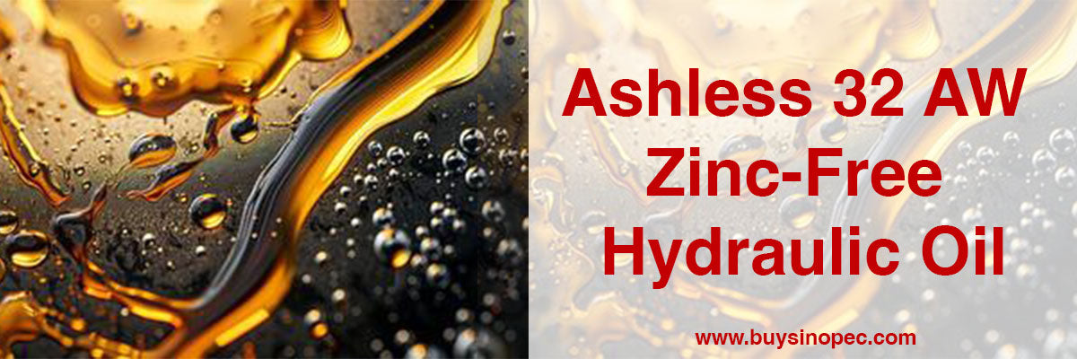Ashless 32 AW Zinc-Free Hydraulic Oil for Superior Equipment Performan