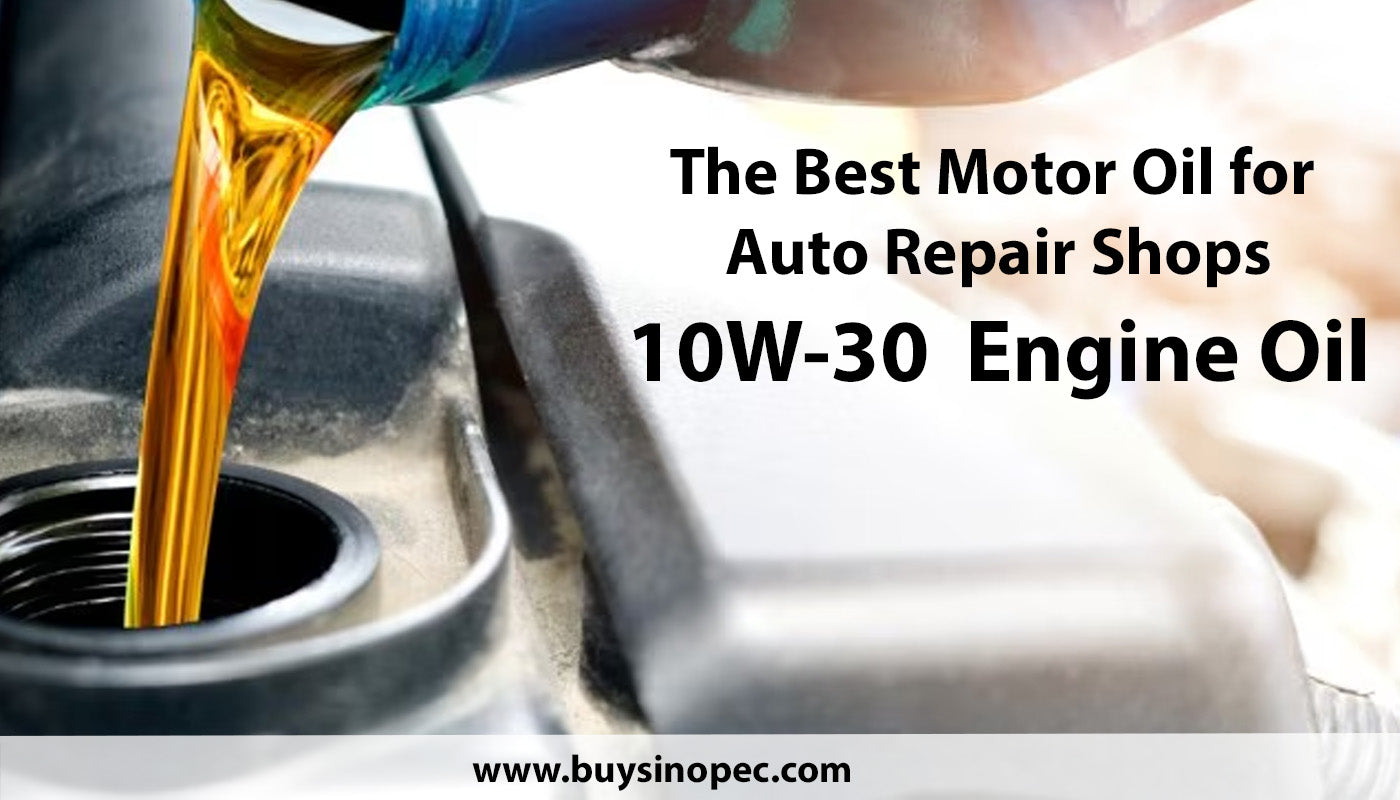 The Best Motor Oil for Auto Repair Shops: Why 10W-30 Synthetic Blend i