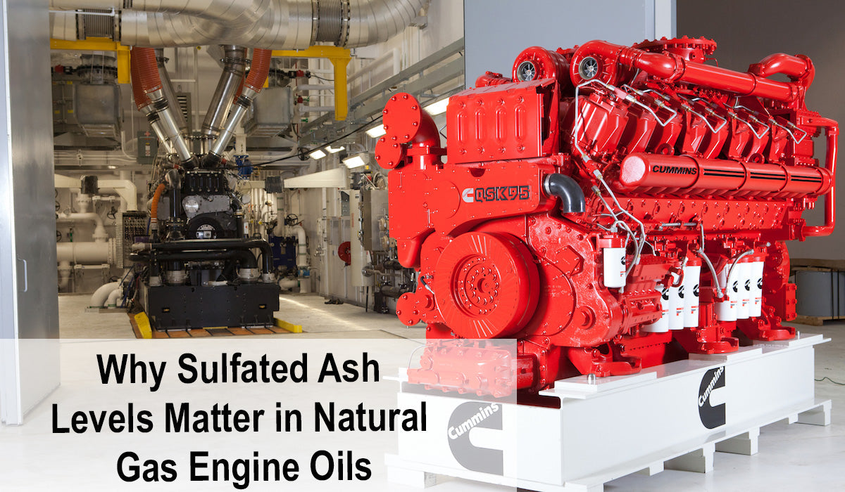 Why Sulfated Ash Levels Matter in Natural Gas Engine Oils