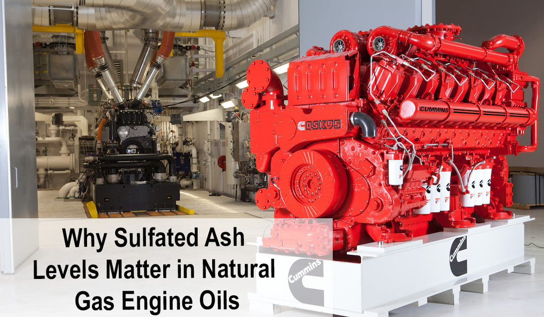 Why Sulfated Ash Levels Matter in Natural Gas Engine Oils